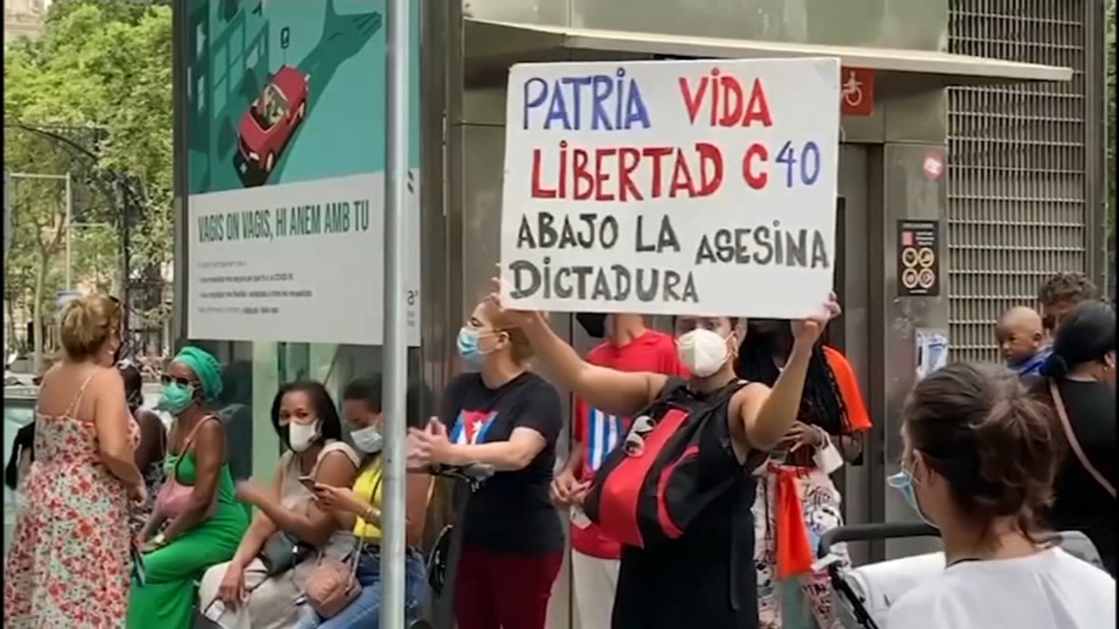 Cubans take to streets in rare protests over lack of freedoms and ...