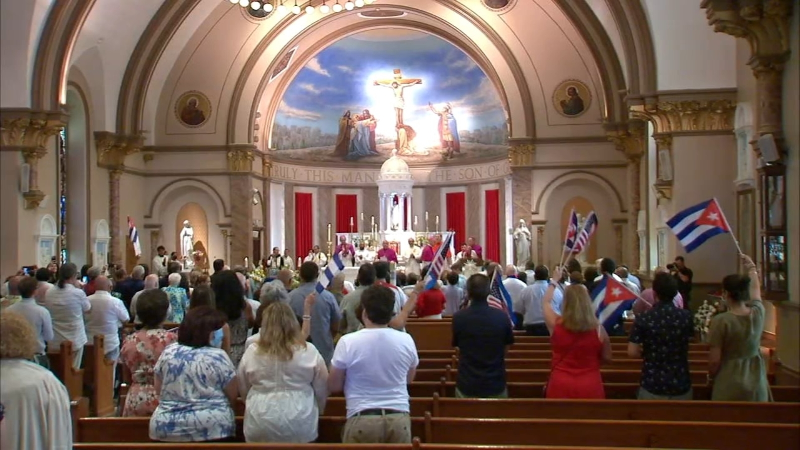 Emotional prayer service held in New Jersey for Cuba, in support of ...
