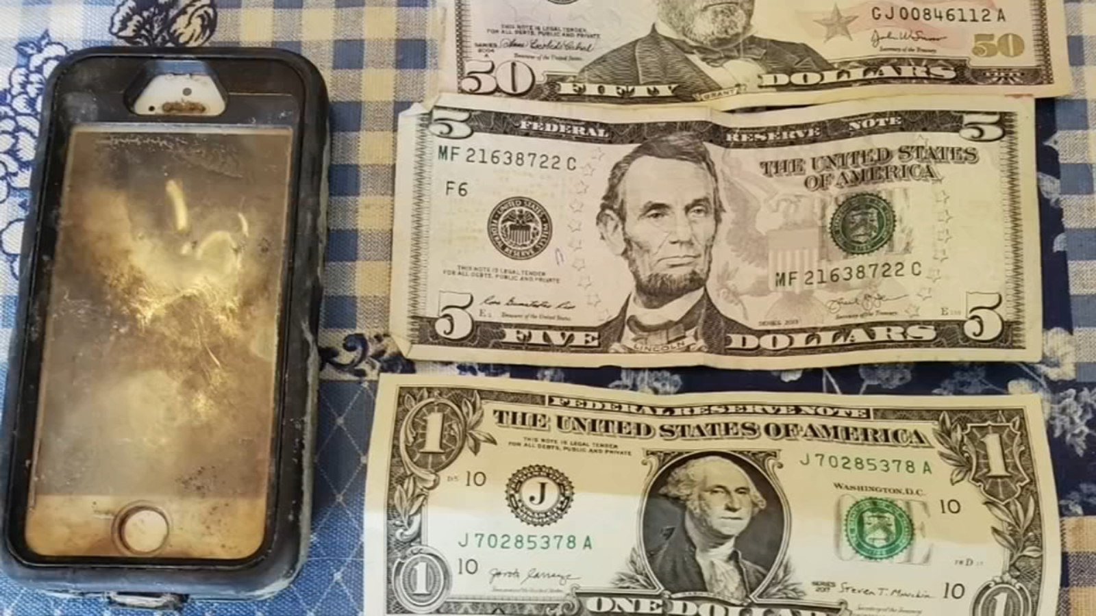 Retired soldier finds and returns lost wallet, cellphone at bottom of ...