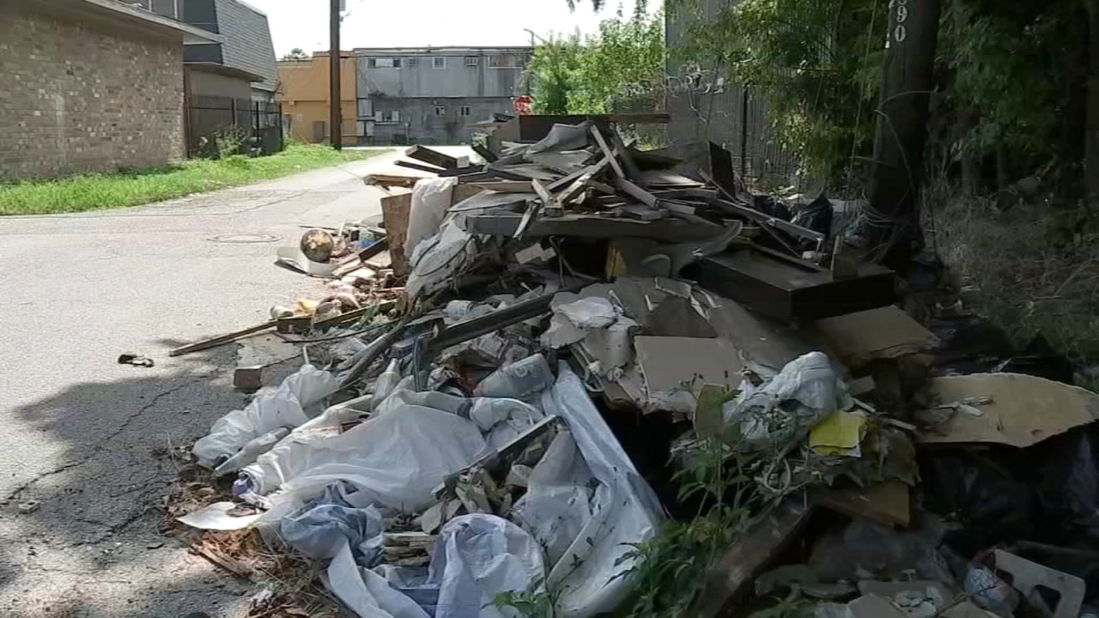 Action 13: Jesus Tabernacle Church gets massive pile of trash removed ...