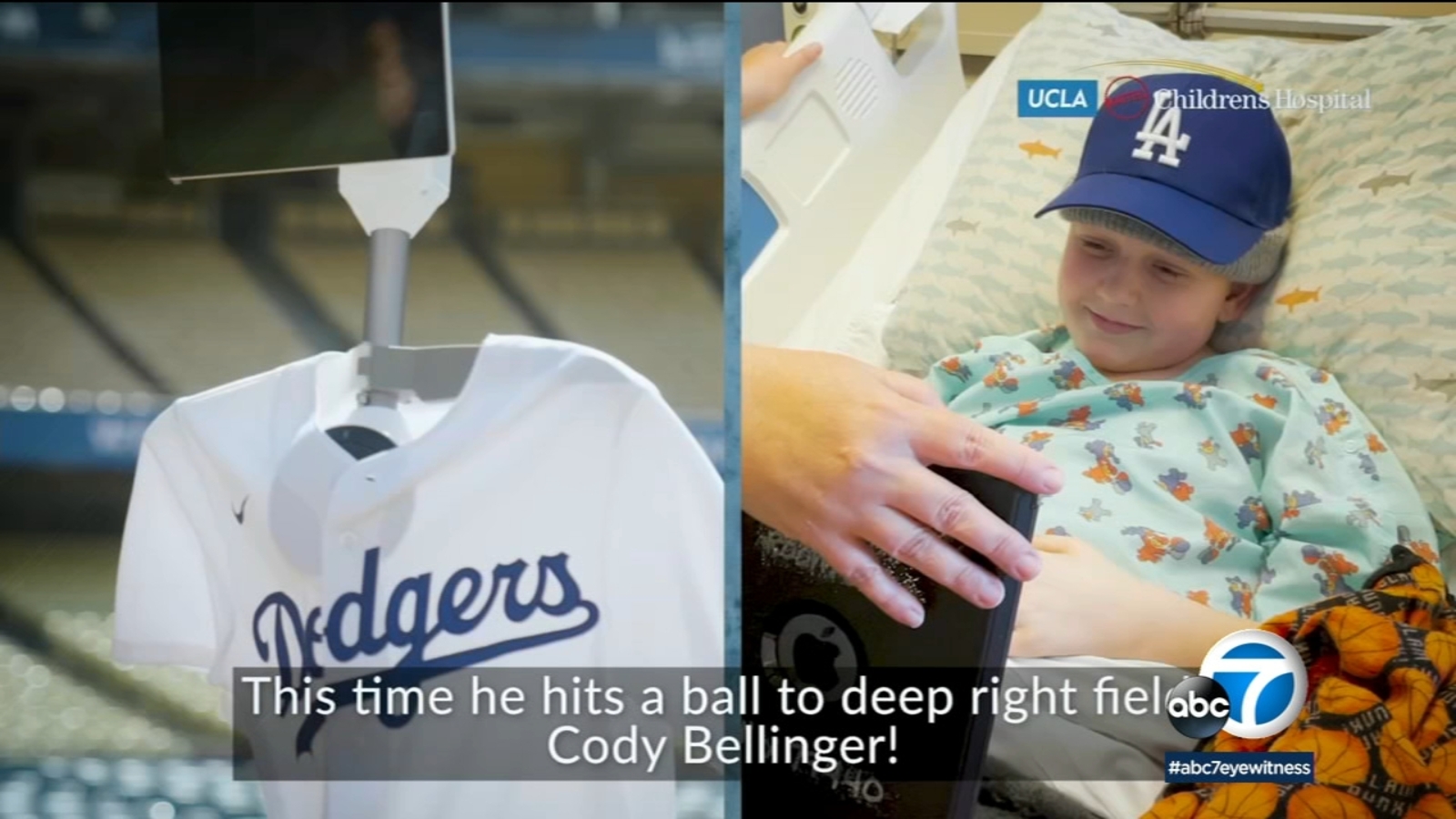 Dodger Stadium: Hospitalized pediatric patients use robot to 'run the ...