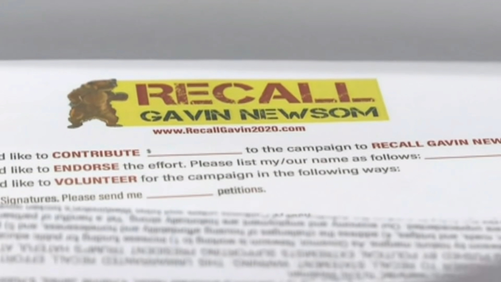 Judge's tentative ruling allows Gov. Newsom to brand California recall ...