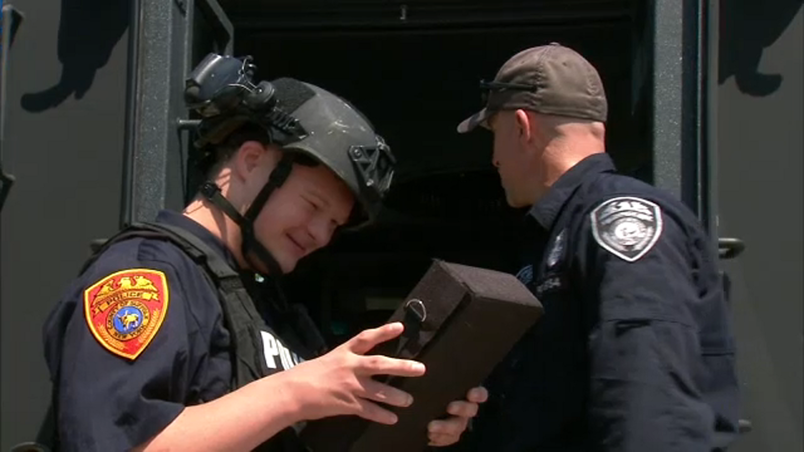 Dream come true: Long Island teen becomes police officer for a day ...