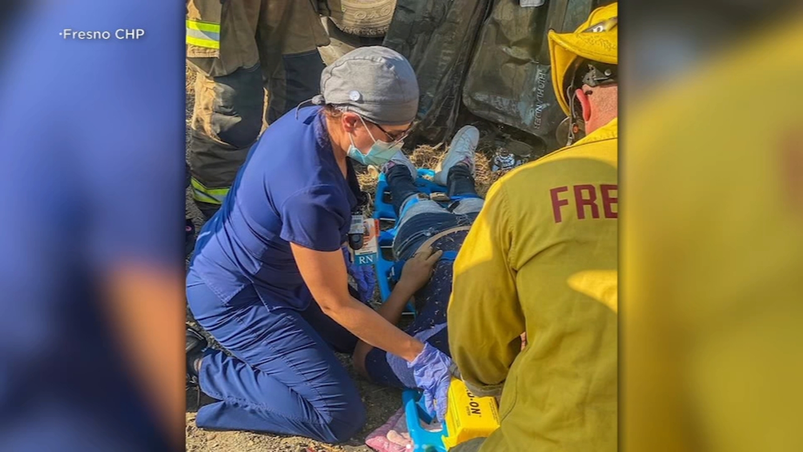CRMC nurse on her way home stops to help crash victim - ABC30 Fresno