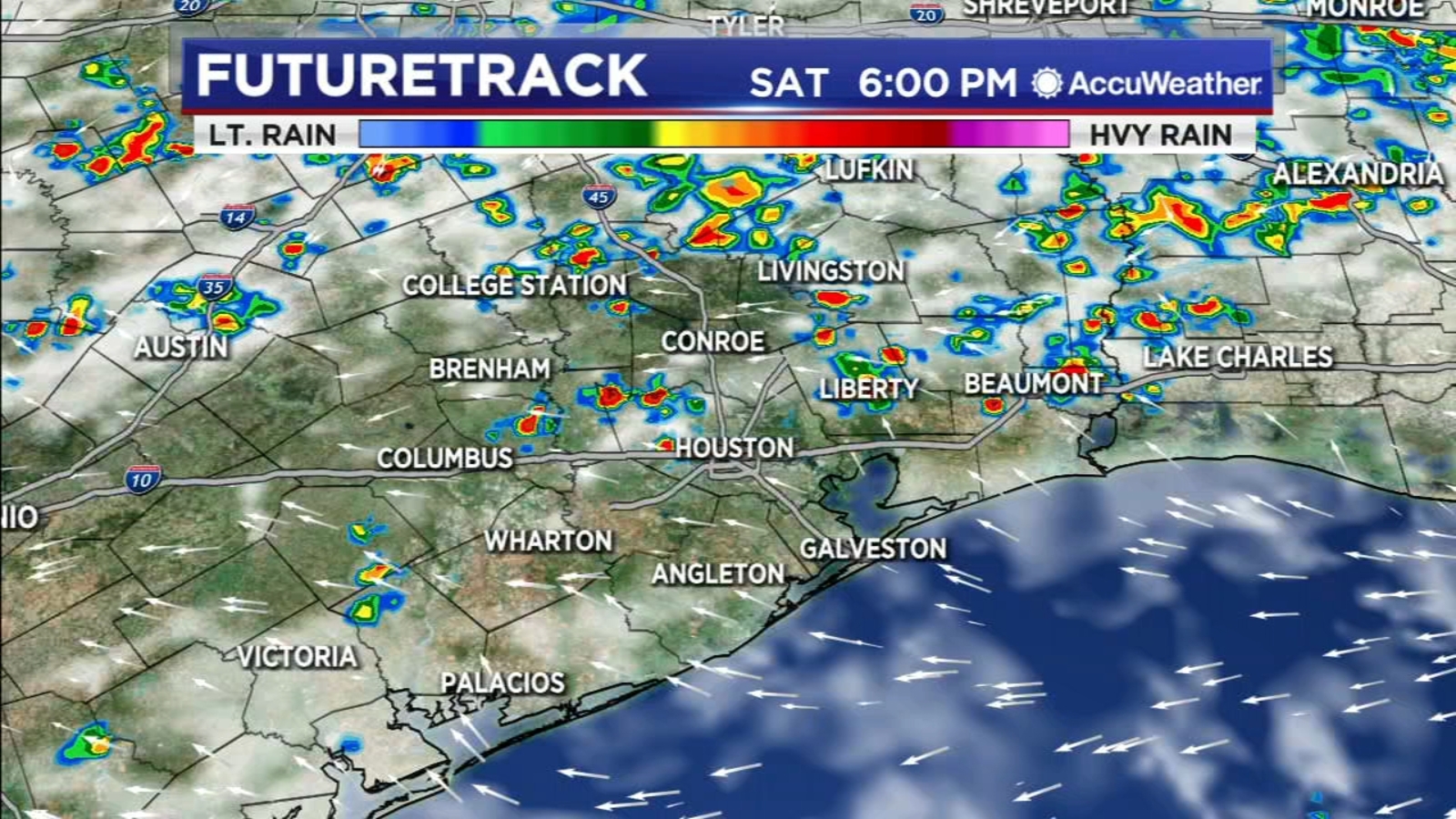 Houston Weather: Rain chances rise for part of the weekend - ABC13 Houston
