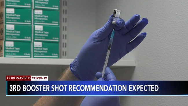 Booster shot for COVID: Health experts expected to recommend third ...