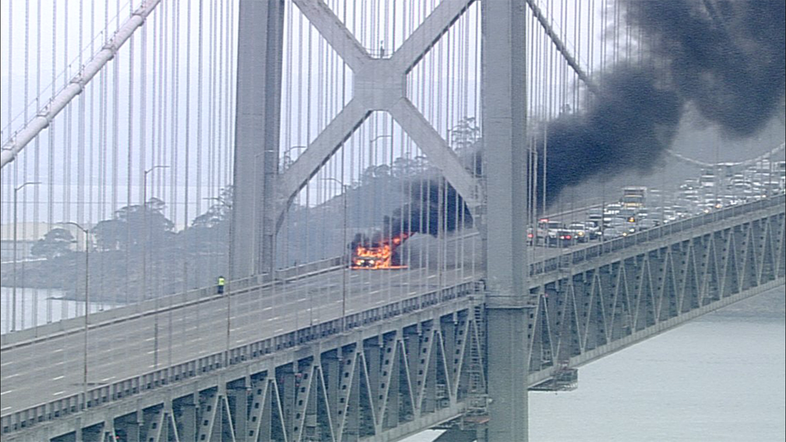 Truck fire, propane tank explosions wreaks havoc on Bay Bridge commute ...