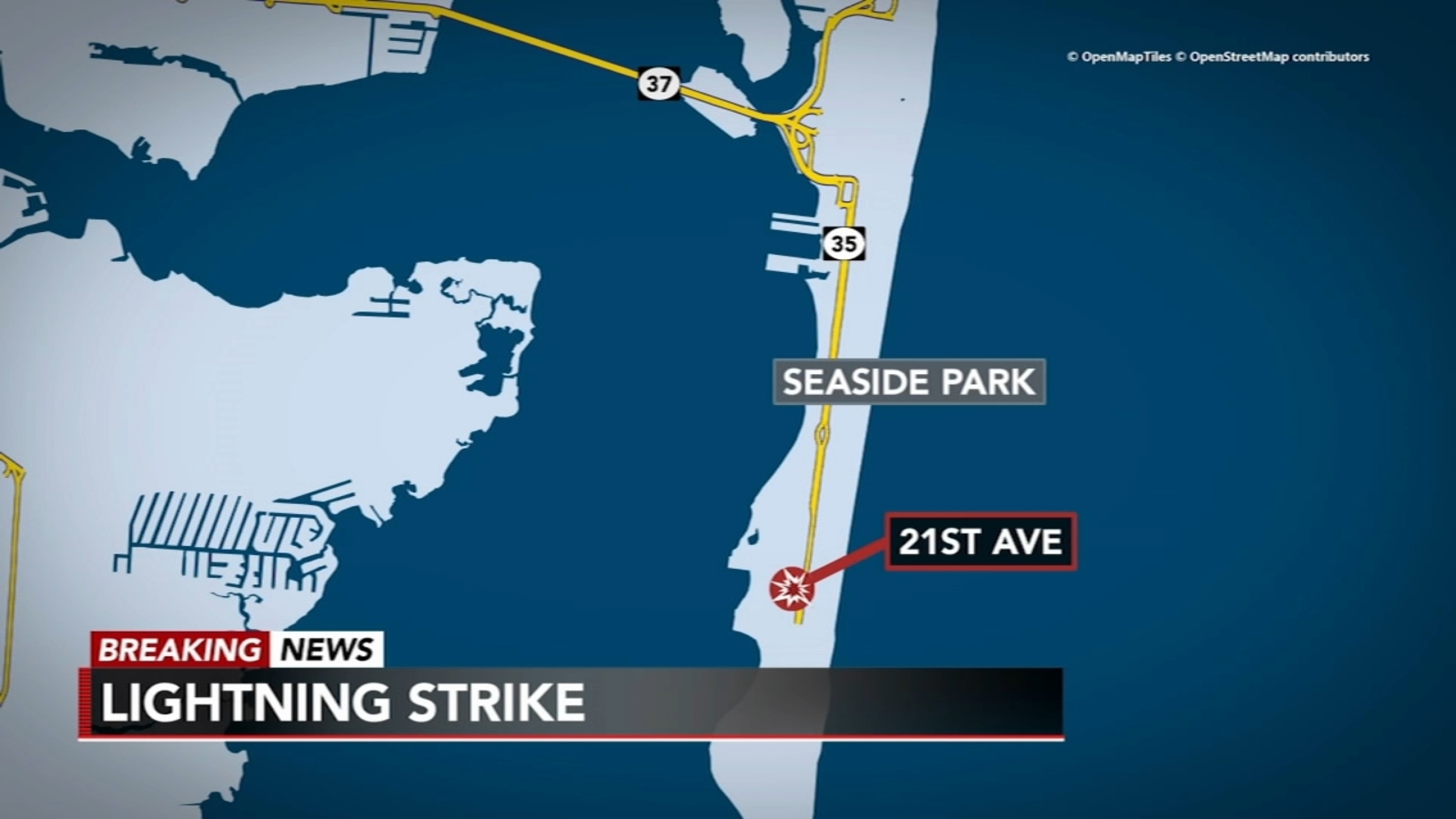Berkeley Township lifeguard dead, 7 others injured after lightning ...