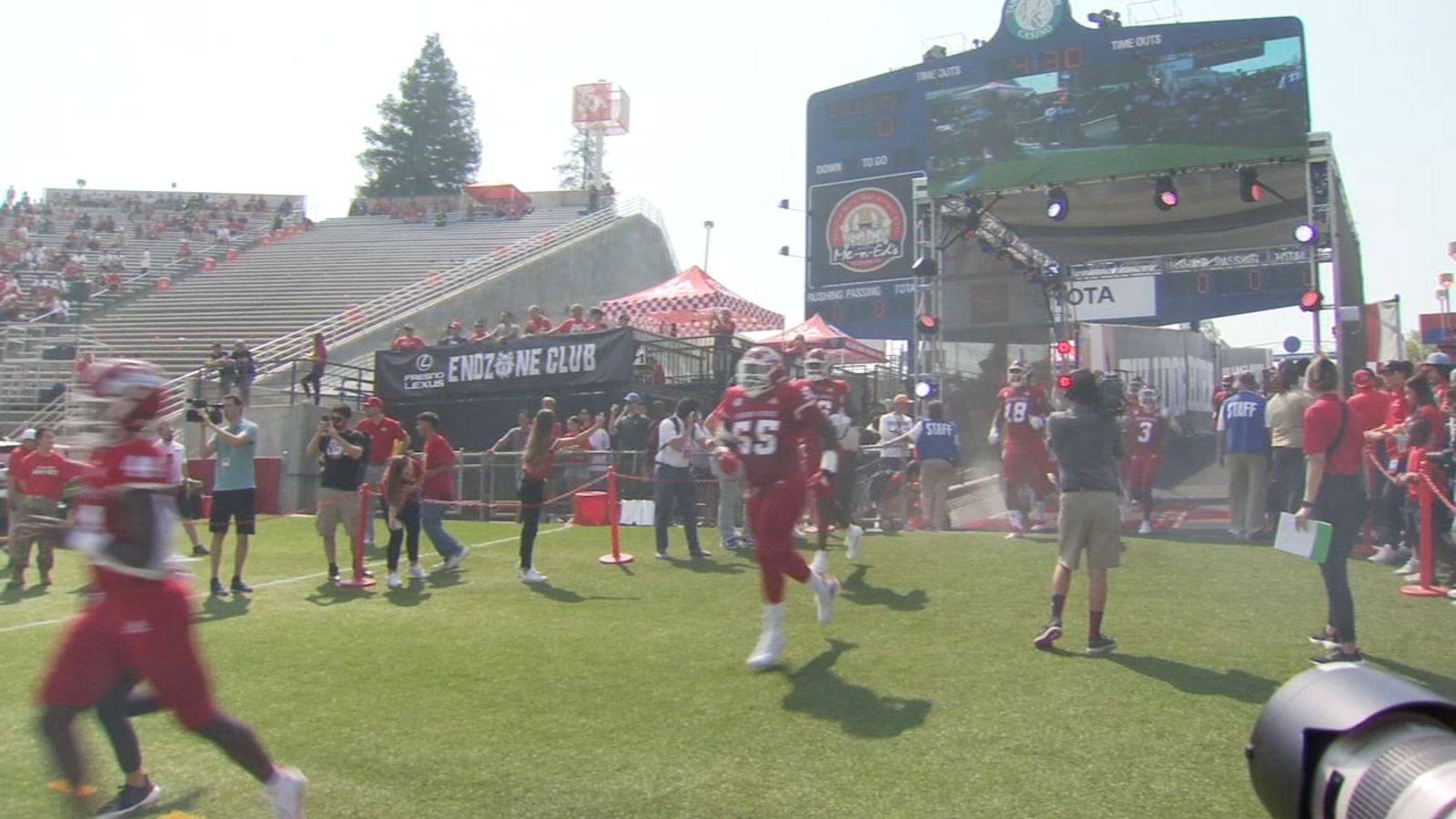Bulldogs readying to face #11 Oregon in Ducks season opener - ABC30 Fresno