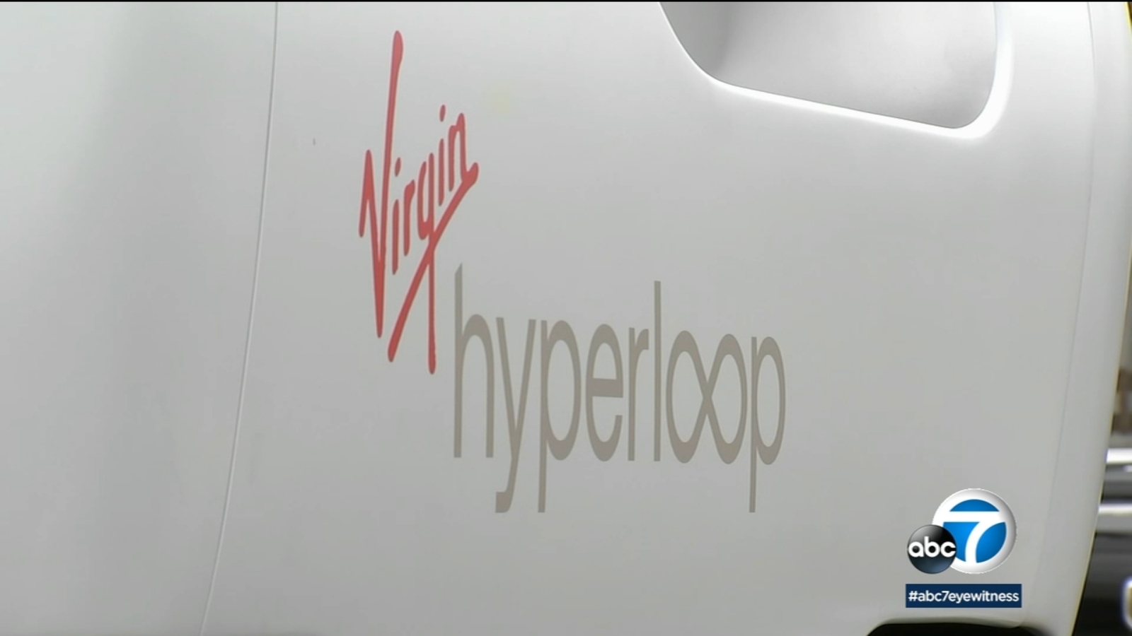 Virgin Hyperloop making history again as its X2 pod will be featured in the Smithsonian - ABC7 ...