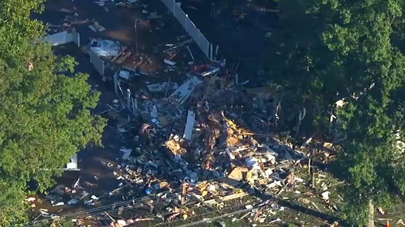 Video captures home explosion in Rahway, New Jersey, after flood ...