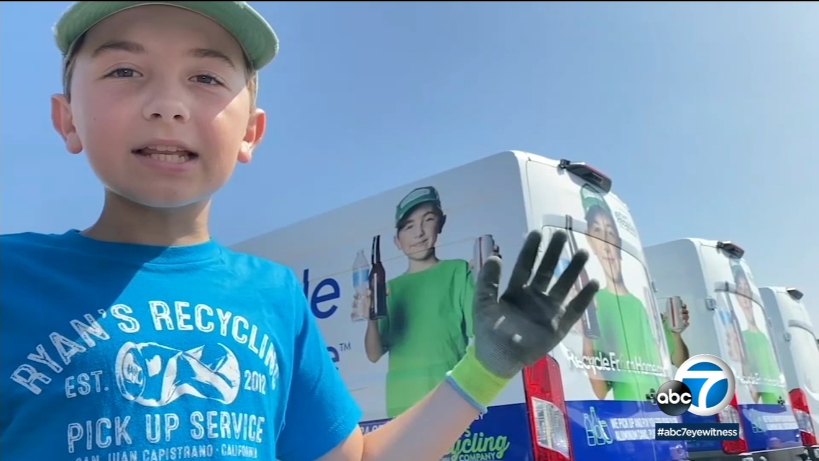 12-year-old OC entrepreneur expanding recycling business - ABC7 Los Angeles