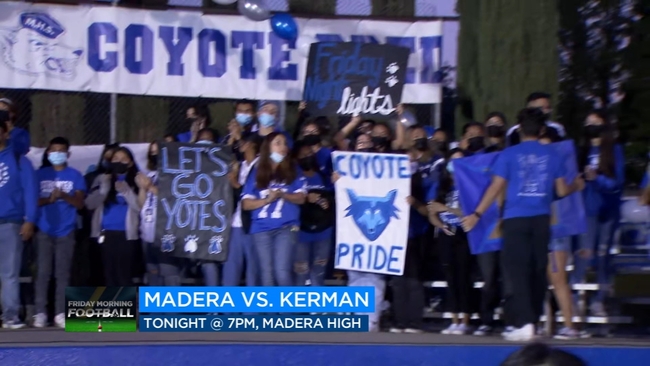 Friday Morning Football - Madera High School Coyotes - ABC30 Fresno