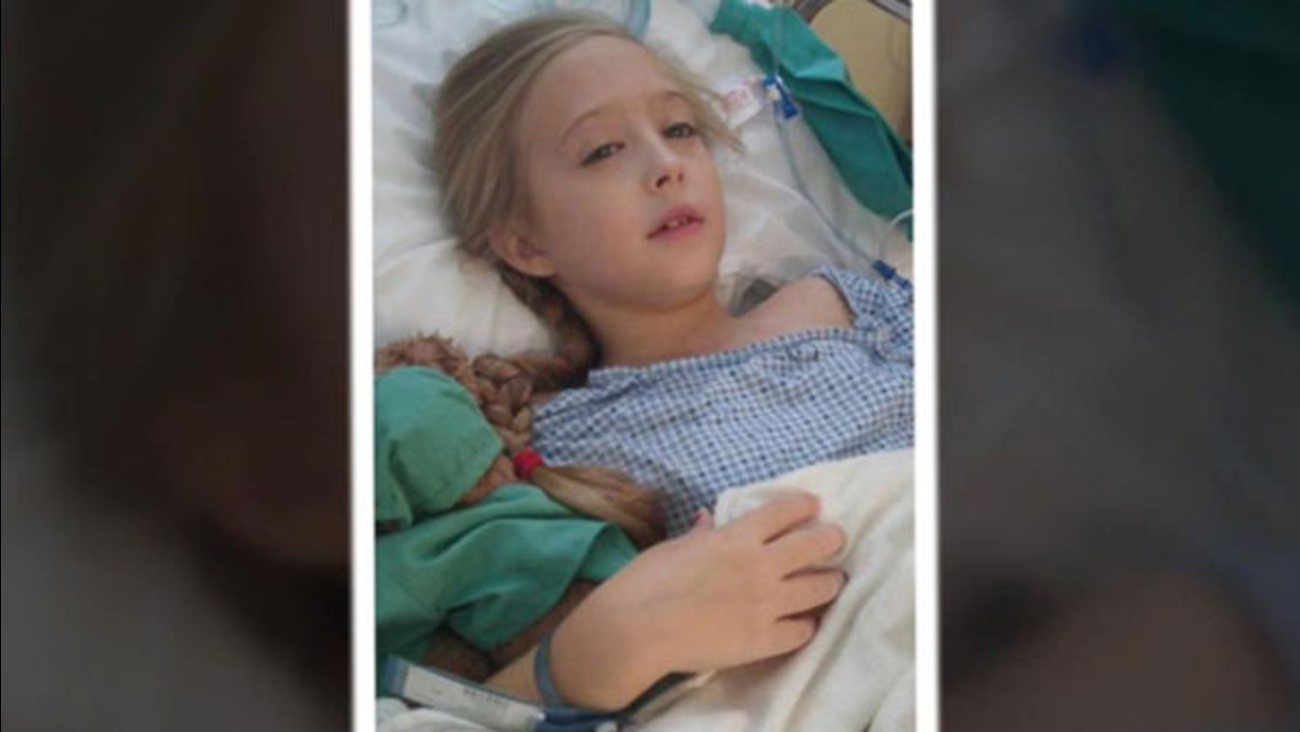 Girl Fights Rare Case Of Breast Cancer At Age 8 Abc7 Chicago