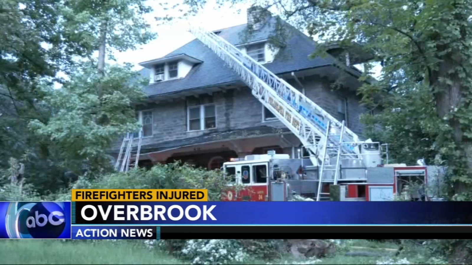 Two Philadelphia firefighters suffered injuries battling a blaze in ...