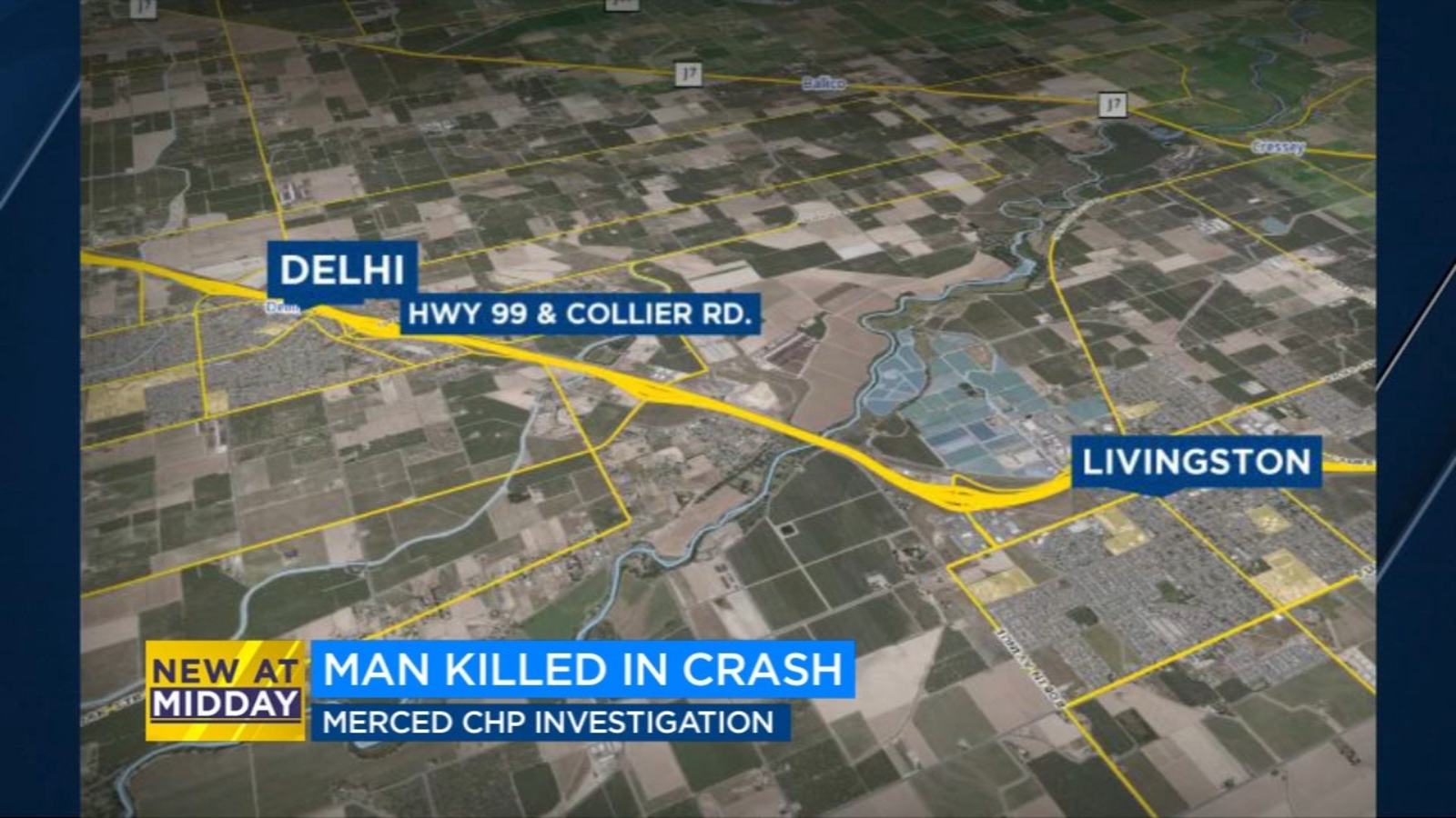 1 killed in Merced County car crash, CHP says - ABC30 Fresno