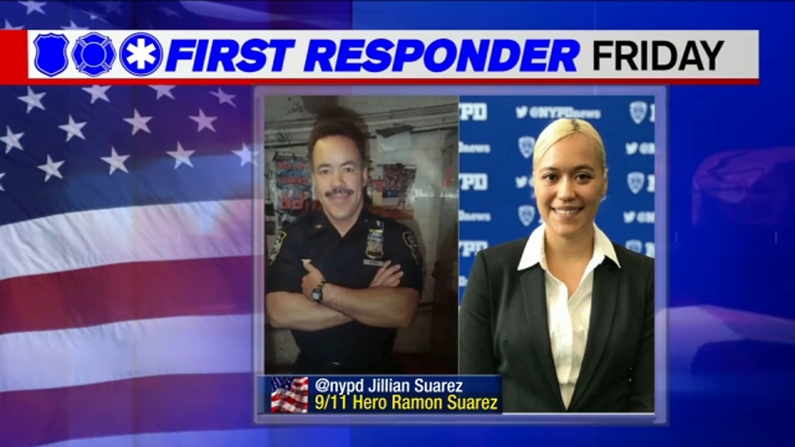 First Responder Friday honors NYPD Officer Jillian Suarez who followed ...