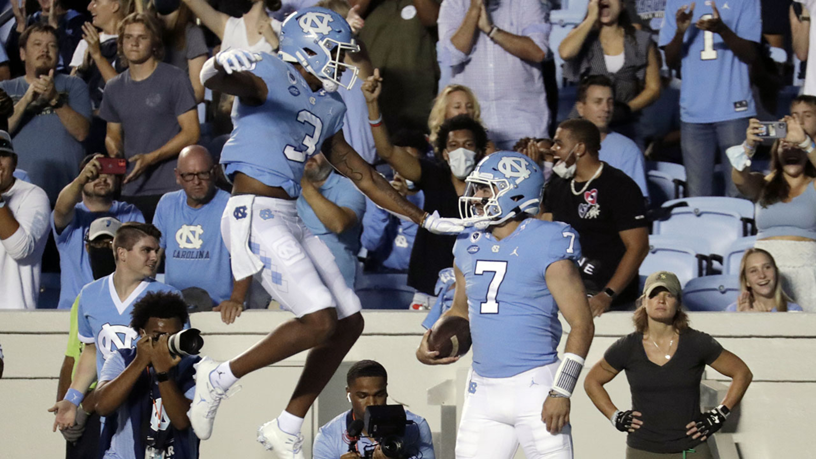 UNC gets back on track with 59-17 win over Georgia State in home opener ...