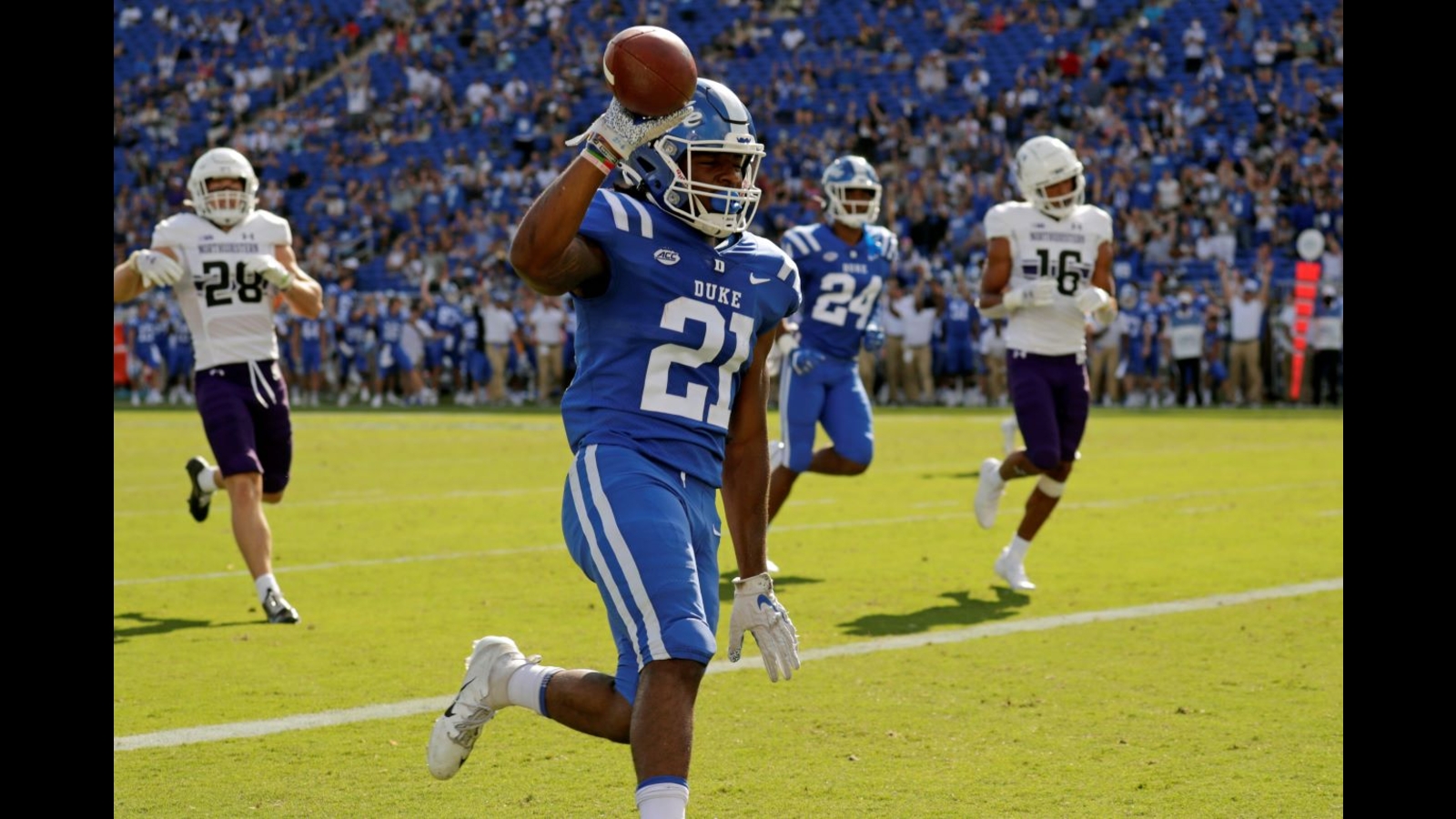 Duke rides fast start to 30-23 win over Northwestern - ABC11 Raleigh-Durham