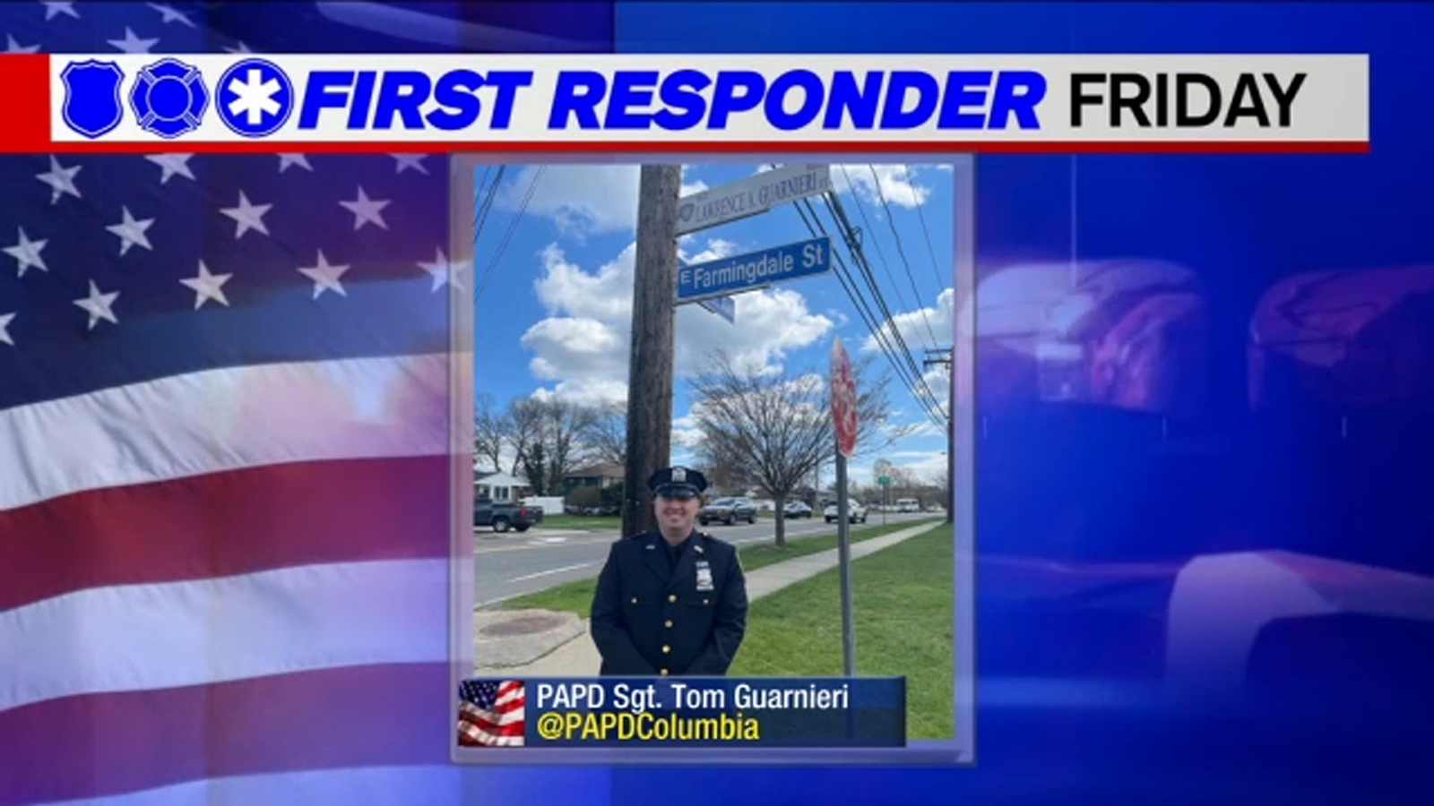First Responder Friday honors Port Authority Police Department Sgt. Tom ...