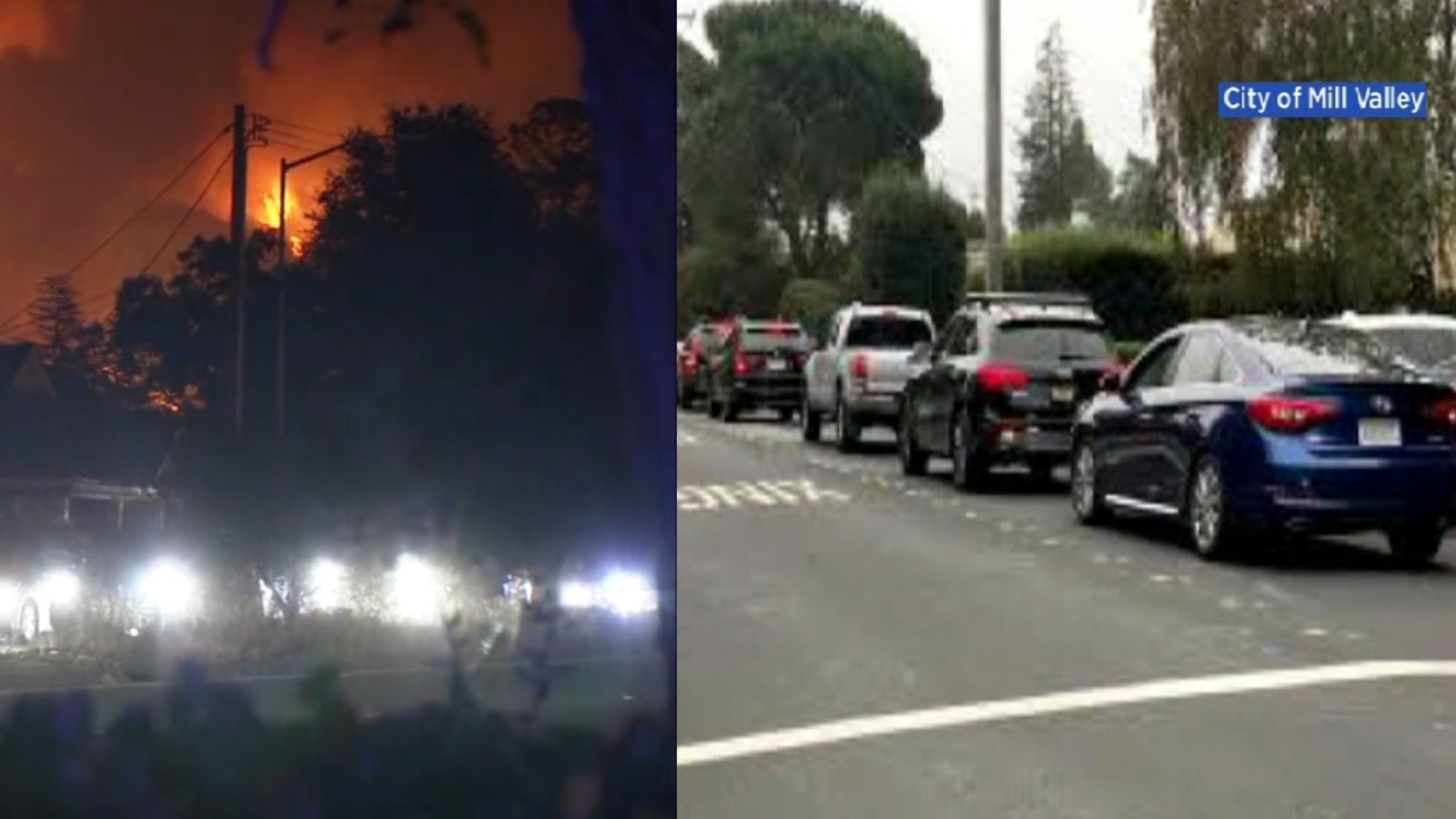 Mill Valley conducts city-wide wildfire evacuation drill - ABC7 San ...