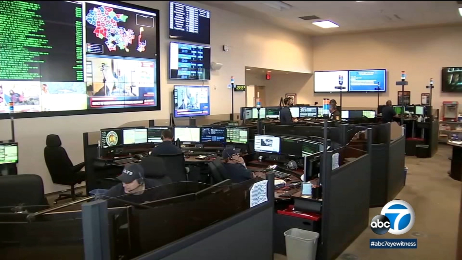 How cutting-edge technology at a SoCal emergency operations center ...