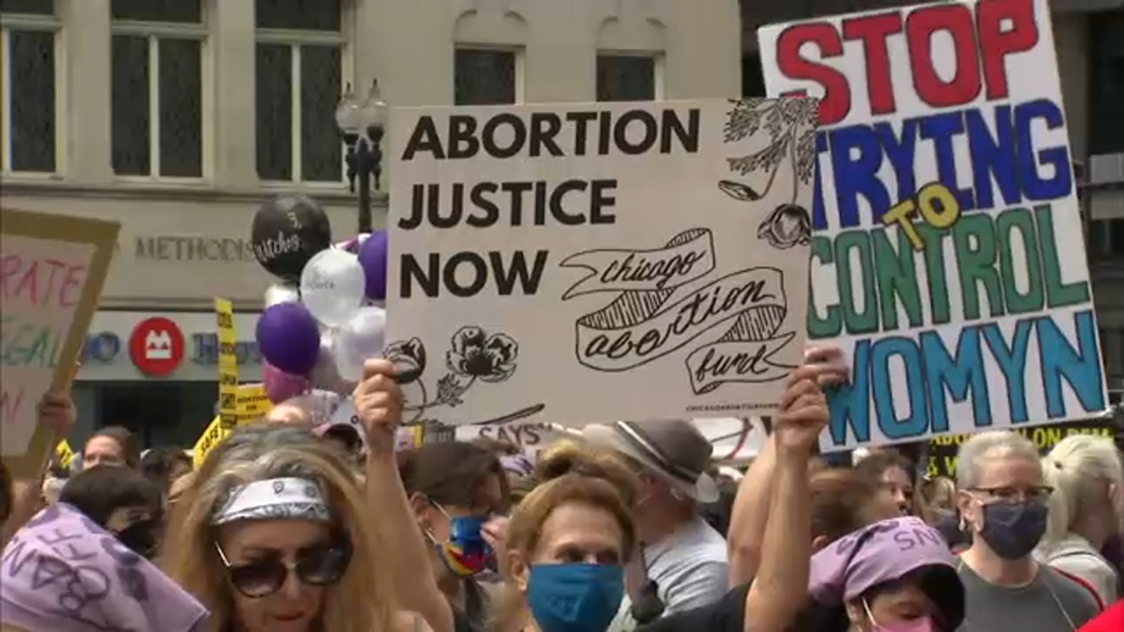 Chicago protest today: Abortion justice rally fights for reproductive ...