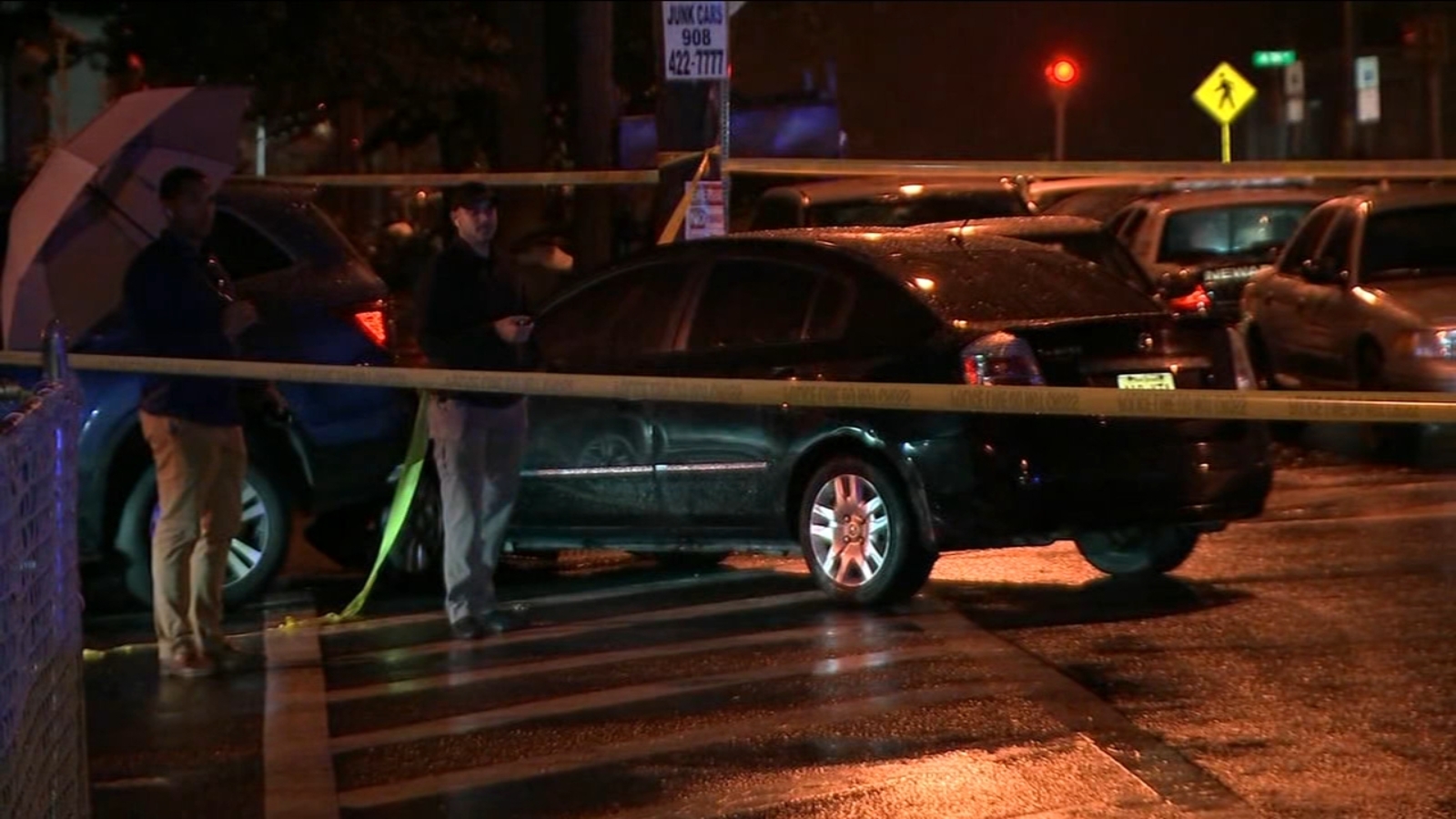 Carjacked vehicle crashed in Newark, New Jersey; 1 suspect under arrest ...