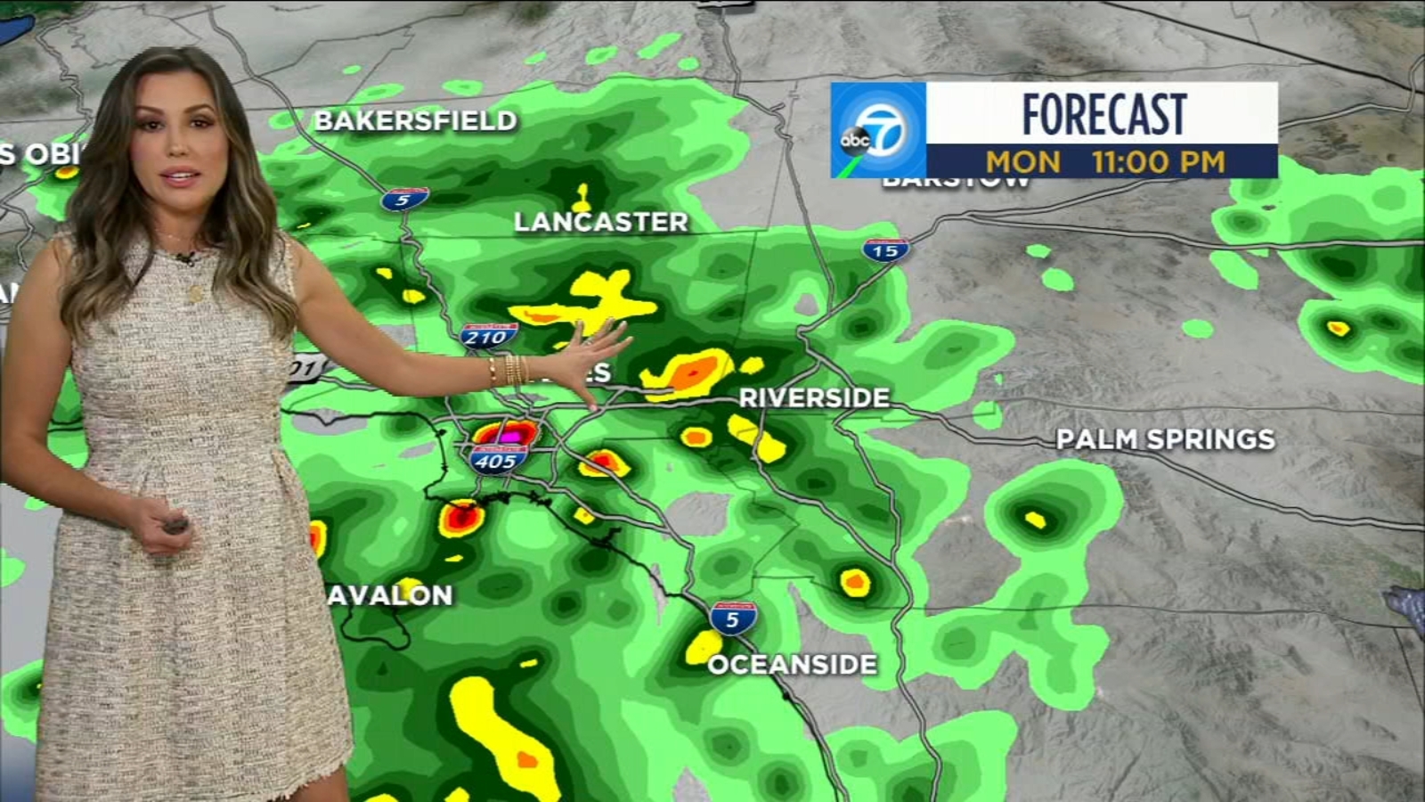 Latest weather with Leslie Lopez - ABC7 Los Angeles