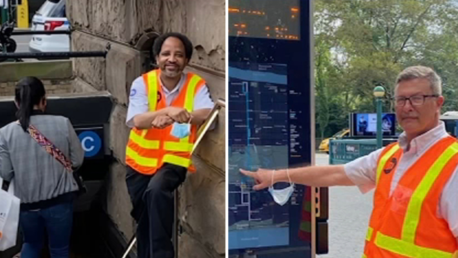 MTA Heroes: Train dispatcher Dwayne Reid and Train Service Supervisor ...