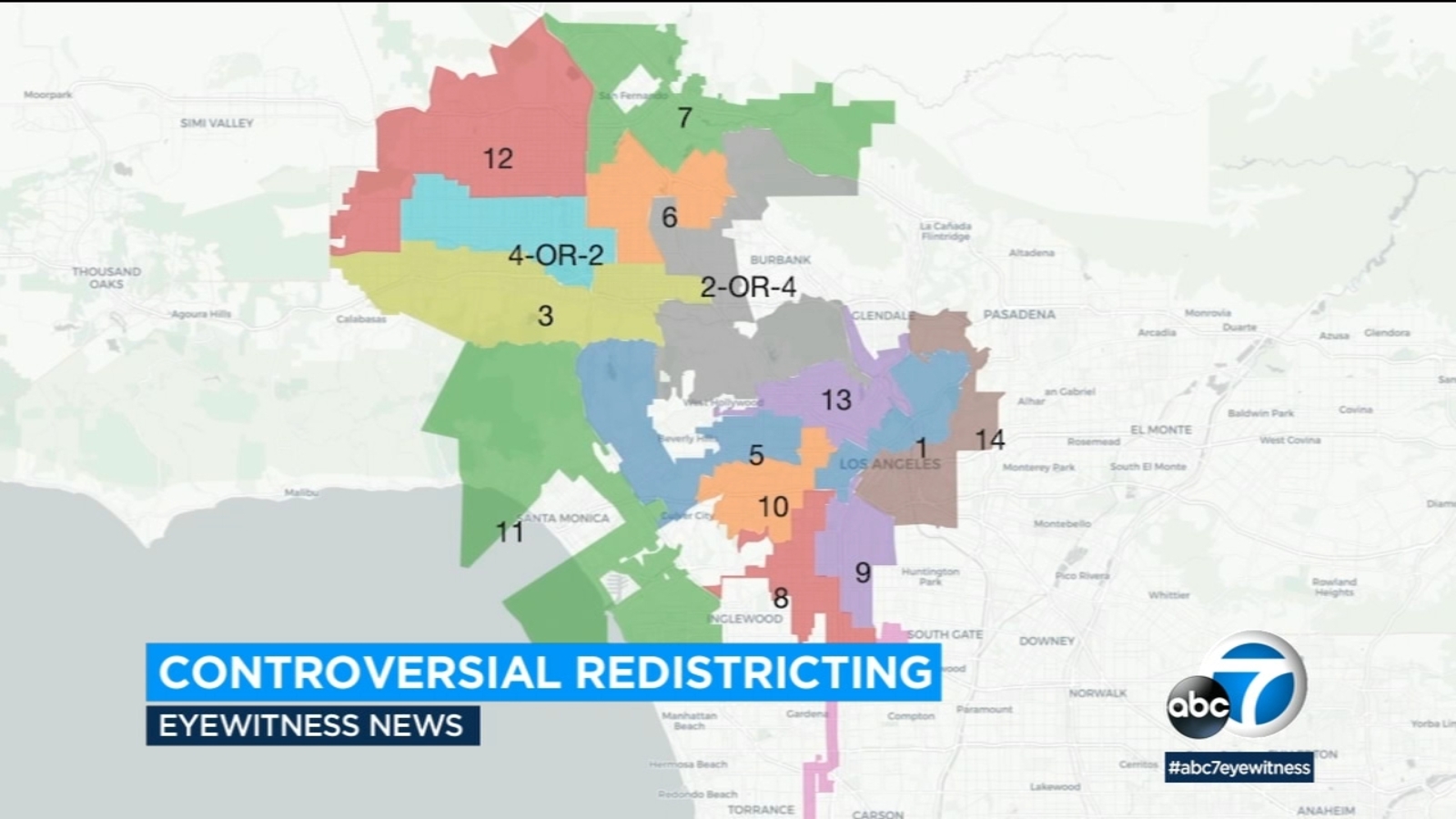 Los Angeles Ghetto Map