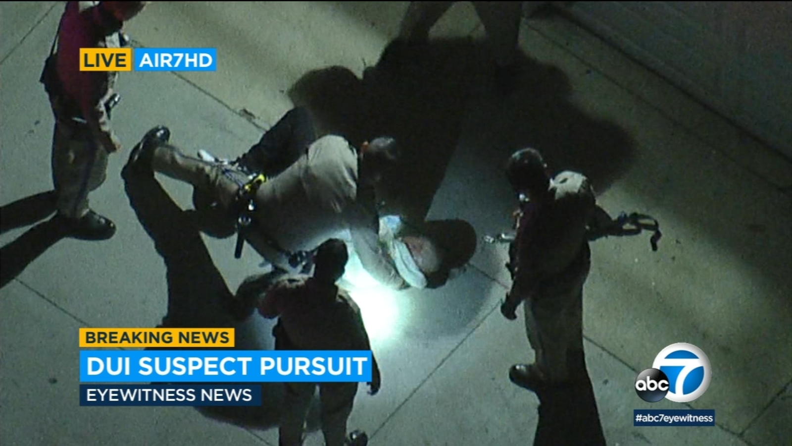 Chase: High-speed CHP pursuit of suspected DUI driver ends in Long ...