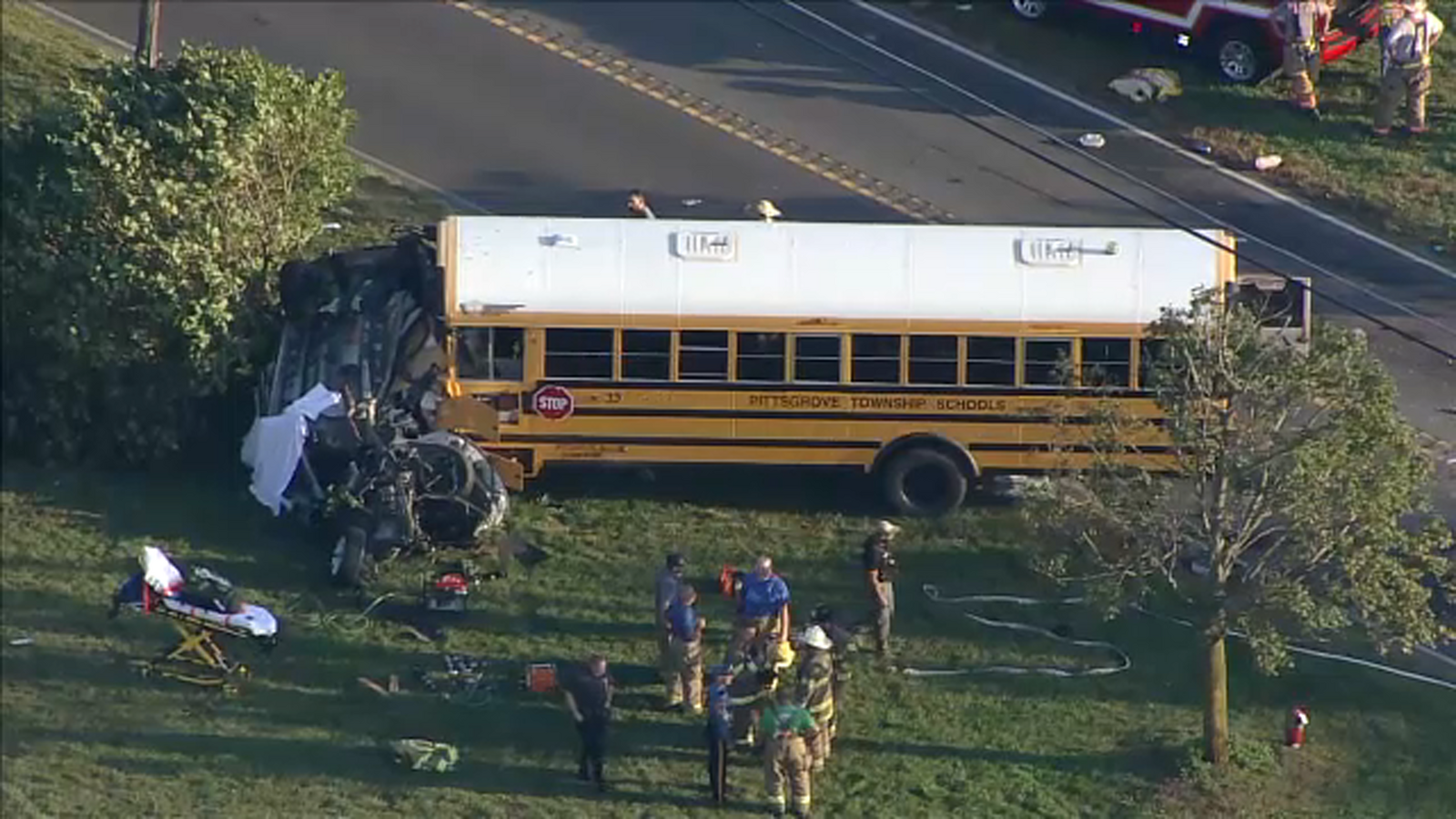 School bus crash: 2 dead in Salem County, New Jersey crash; 2 students ...