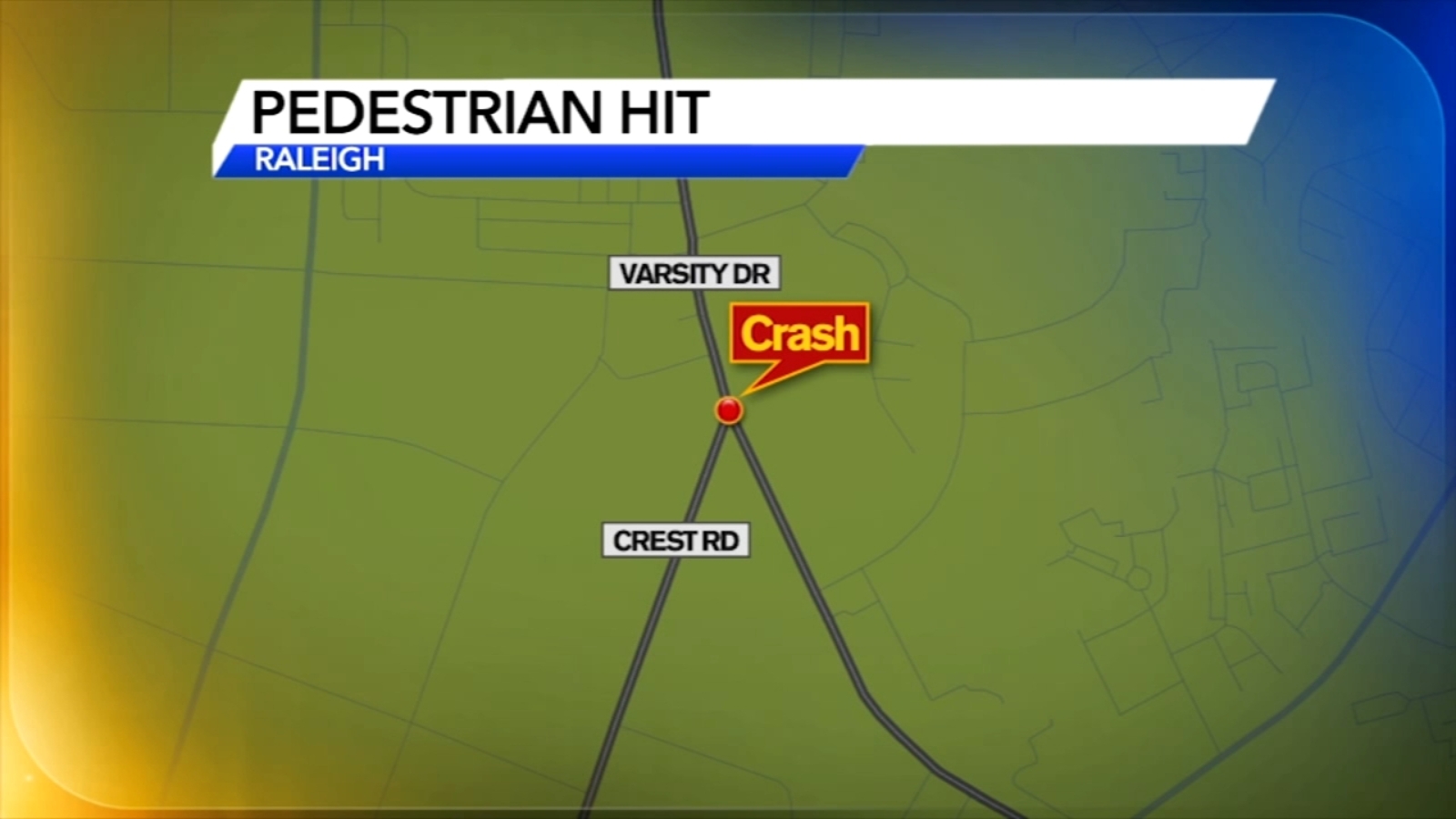 Raleigh Crash Pedestrian Hospitalized With Serious Injuries After