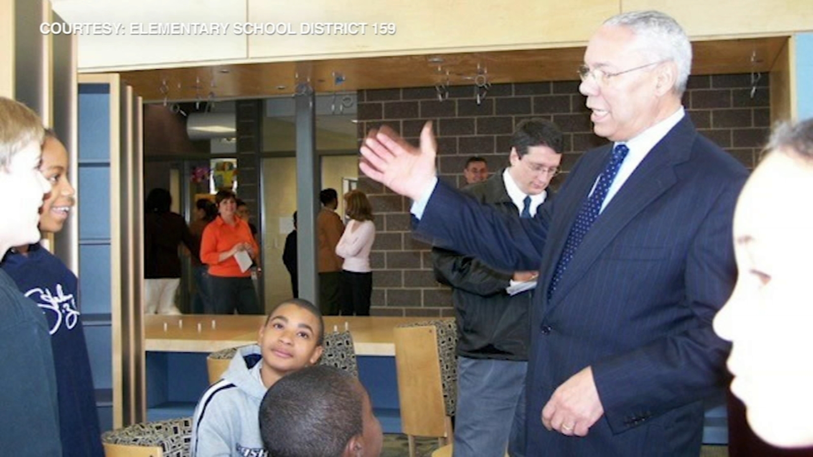 Colin Powell Middle School students, staff in Matteson reflect on his ...