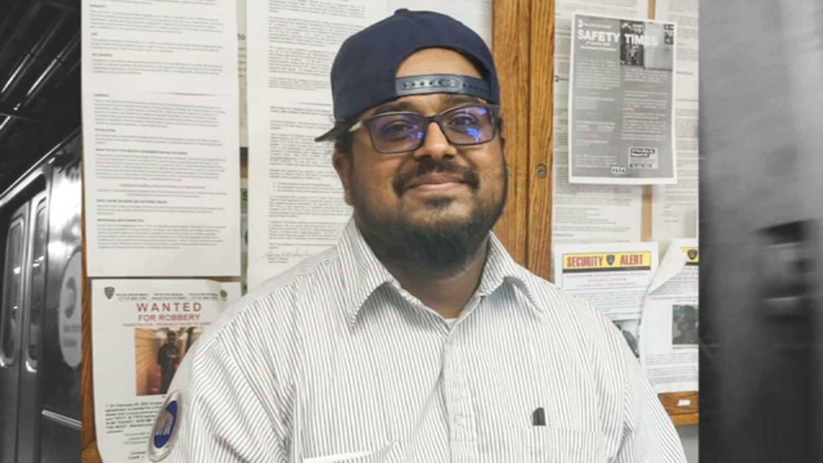 MTA Hero: Train operator Allan Mahadeo rescues cat on tracks without ...