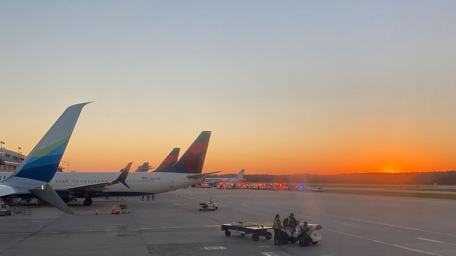 Frontier Airlines plane makes emergency landing at RDU after 'smoke ...