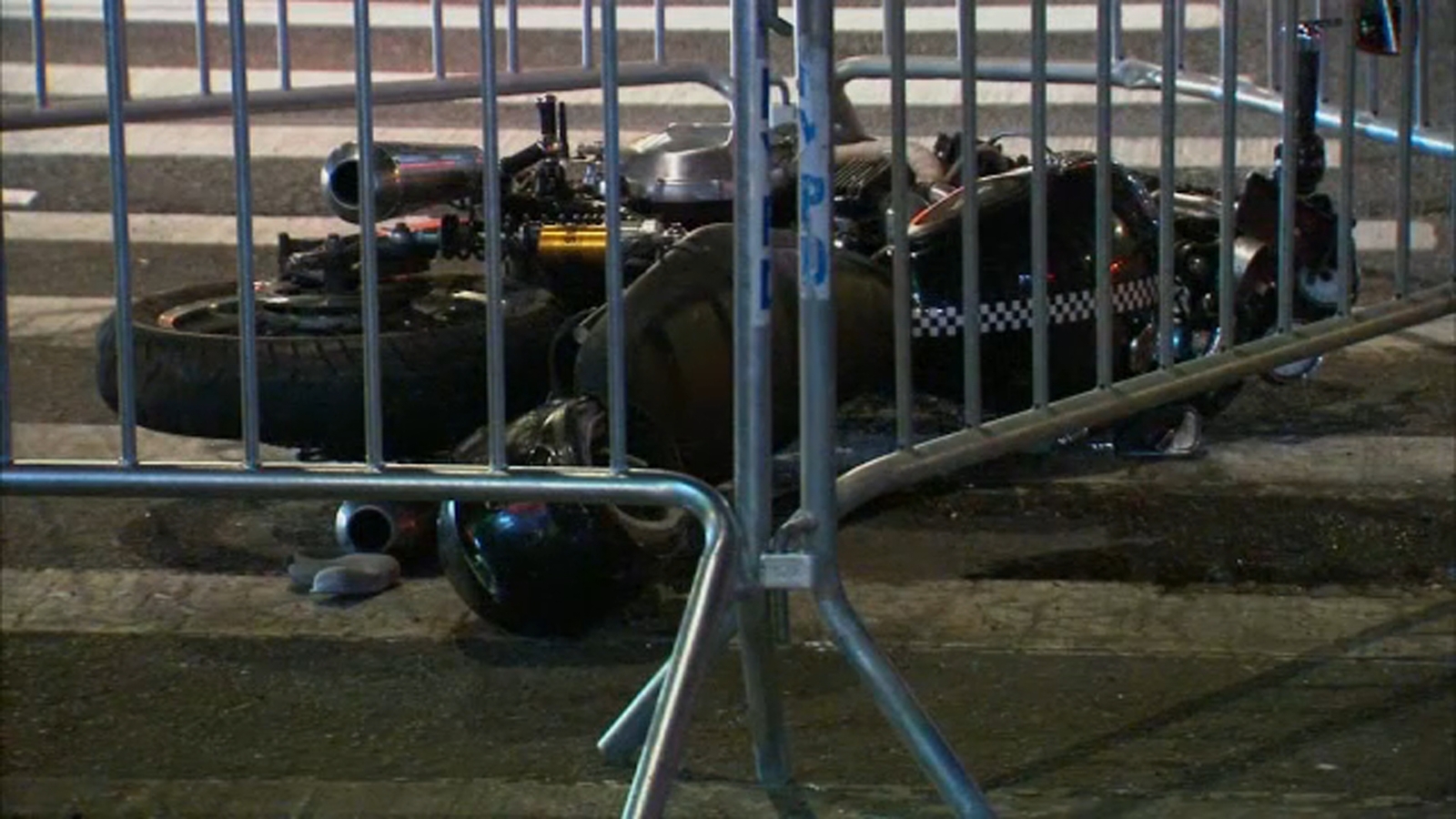 Motorcycle driver arrested after striking police officer on Lower East ...