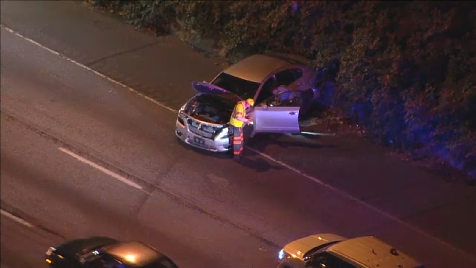 Philadelphia Traffic 1 Injured In Schuylkill Expressway Crash Near
