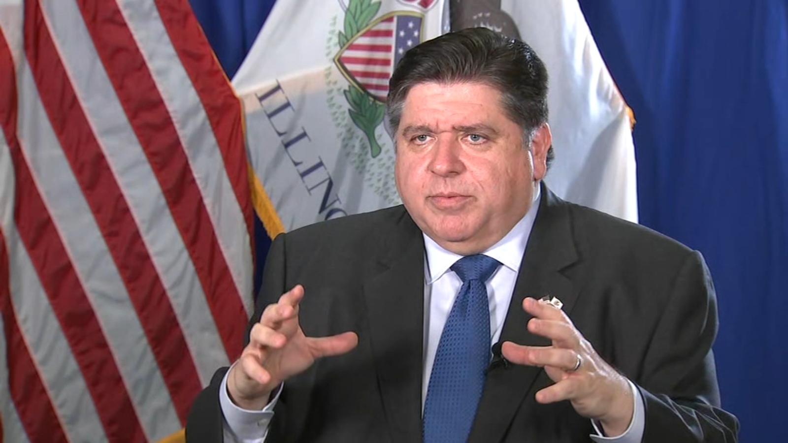 Illinois Governor JB Pritzker talks state climate change plan as ...