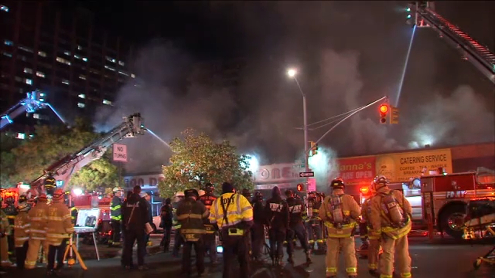 Harlem fire: Multi-alarm fire tears through several stores in Upper ...