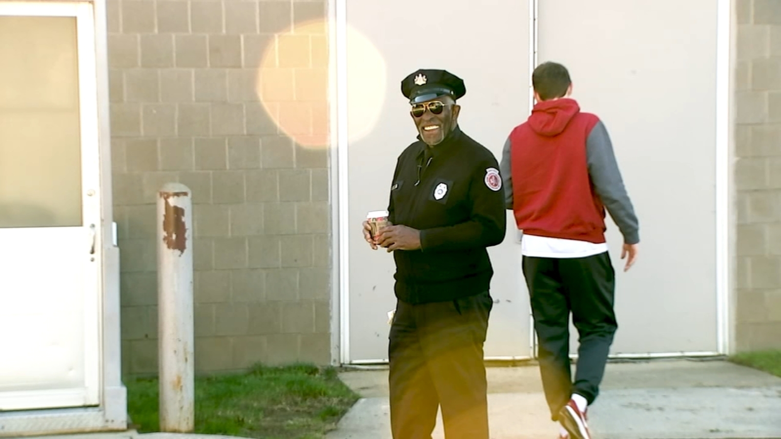 Security guard Maurice Blake uplifts students, staff in a unique way at ...