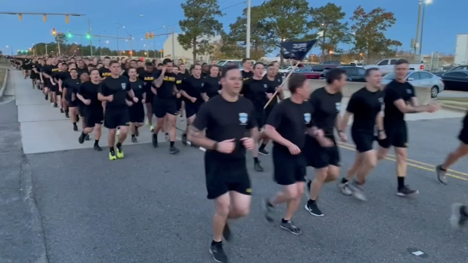 Ft. Bragg 82nd Airborne soldiers participate in first division run in ...