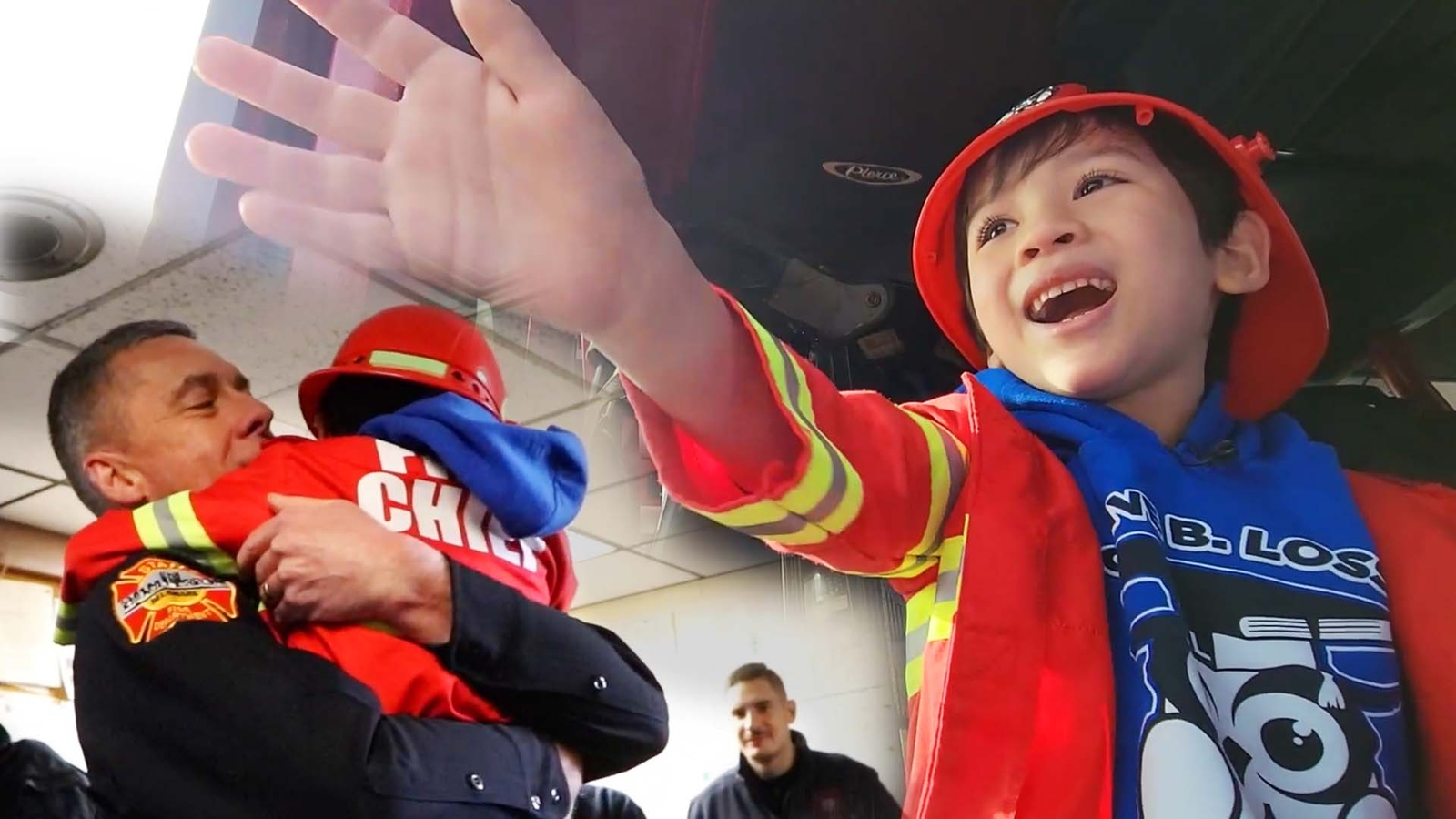 6-year-old cancer survivor becomes honorary firefighter - 6abc Philadelphia