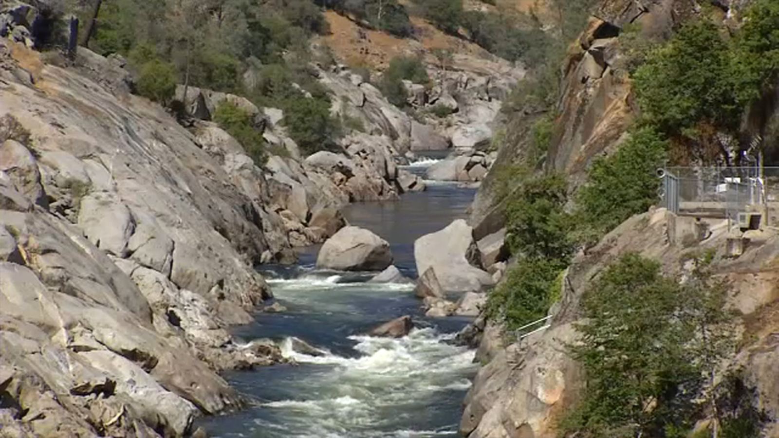Water release from Kerckhoff Dam to increase flow of San Joaquin River ...