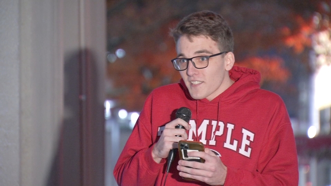 Samuel Collington: Temple University community holds vigil for students ...