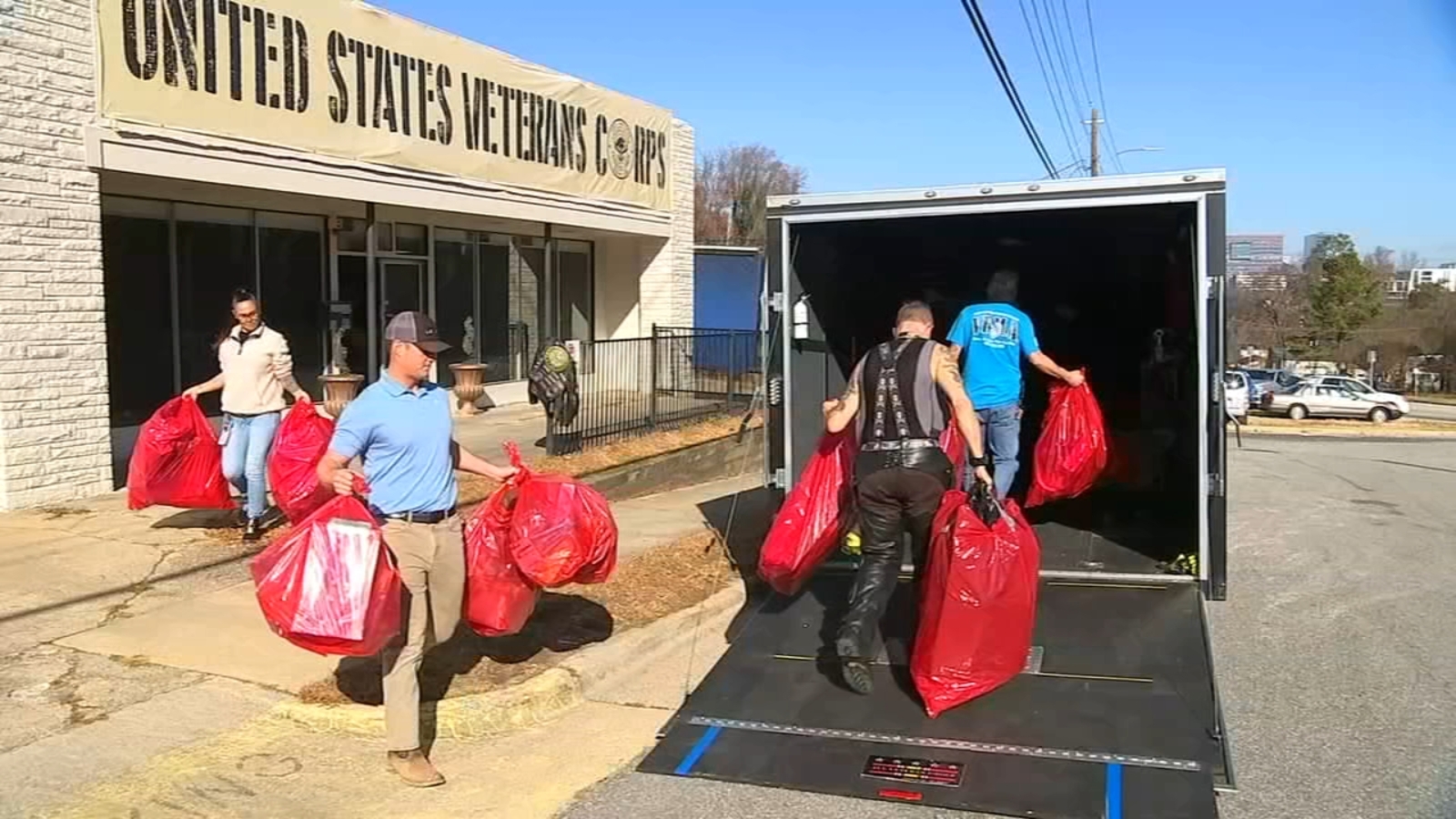 Thousands of toys ready for weekend parachute delivery at Skyfest ...