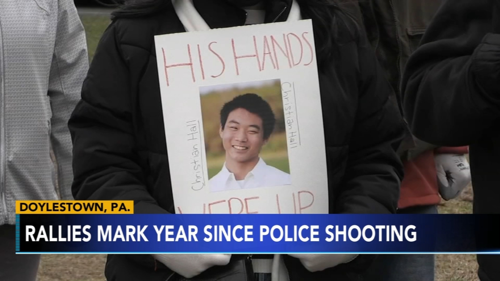 Christian Hall's killing one year ago by Pennsylvania State Police in ...