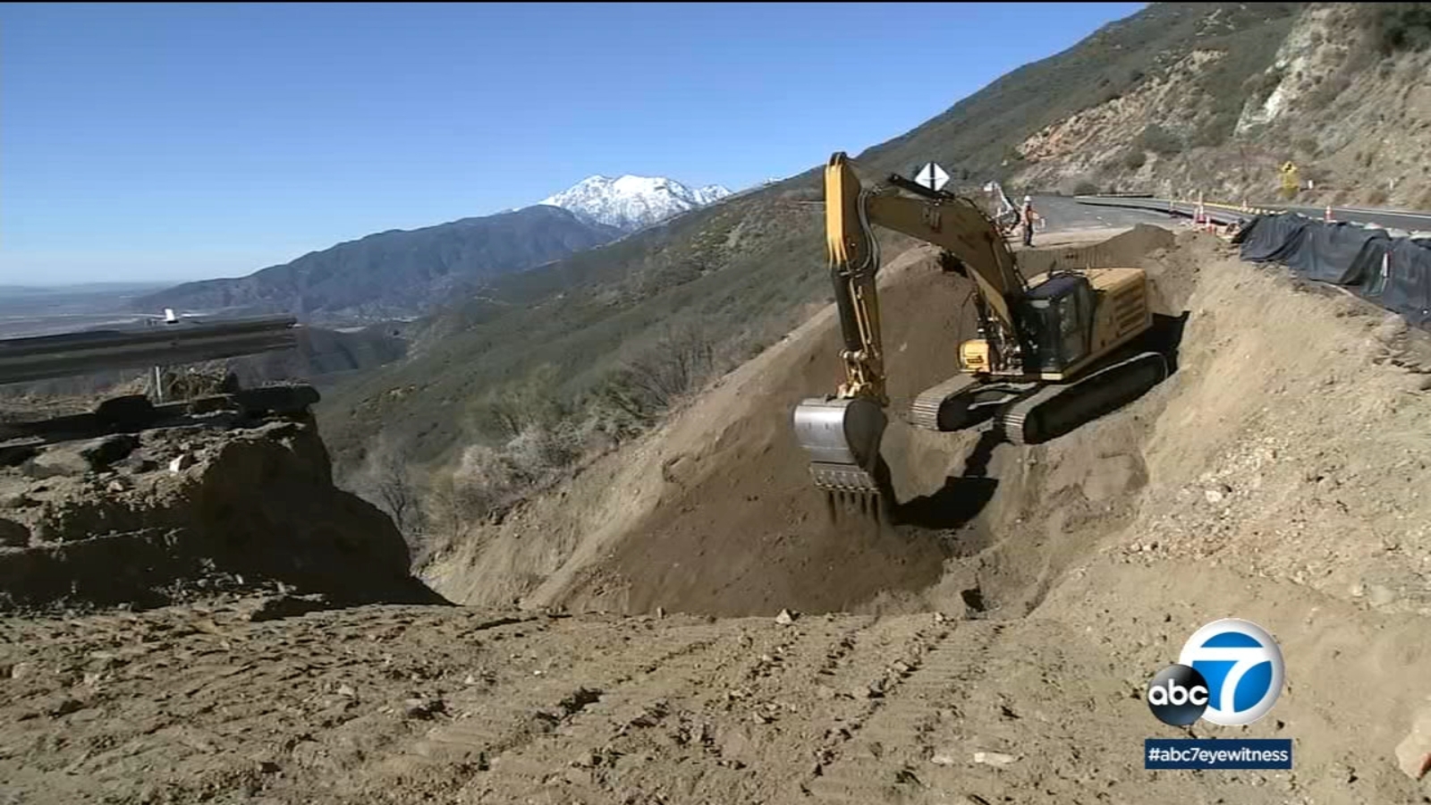 Highway 18: Caltrans working to reopen state route in San Bernardino ...