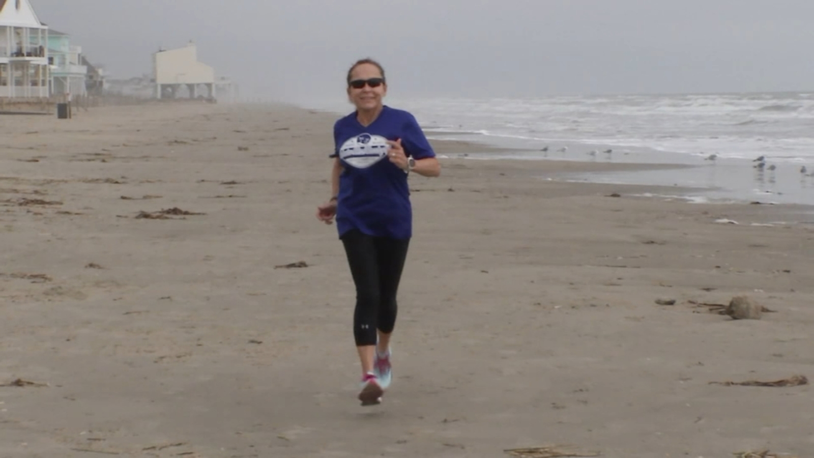 Galveston woman's love for running saved her life - ABC13 Houston